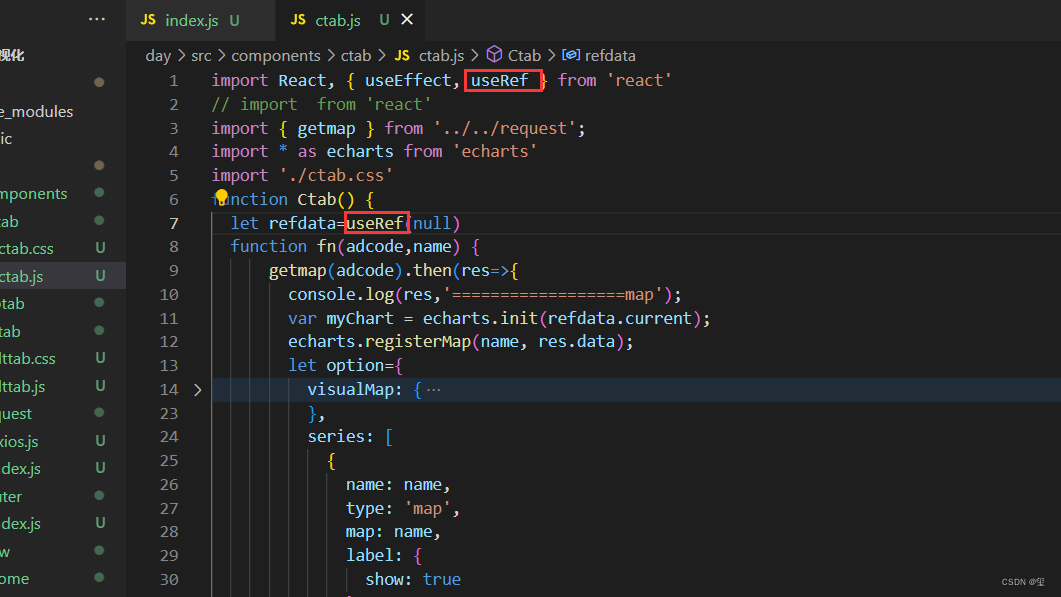 (0 , react__WEBPACK_IMPORTED_MODULE_0__.uesRef) is not a function 报错解决-CSDN博客