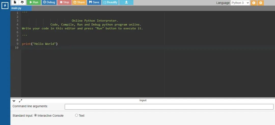 如何免安装使用 Python?推荐 17 个在线的 Python 解释器!在线python运行器 Csdn博客 5900