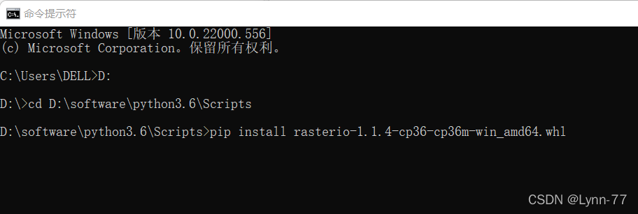 python安装包 whl文件rasterio包安装_python3.6 rasterio版本-CSDN博客