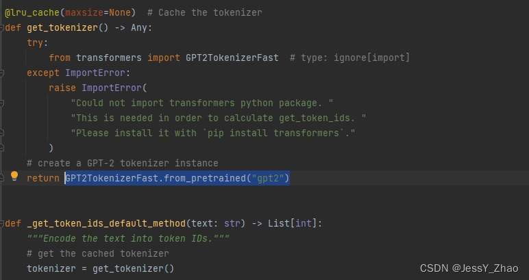 langchain_summarizer的使用以及报错解决：OSError: Can‘t load tokenizer for ‘gpt2 ...