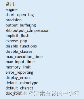 【配置文件】PHP - php.ini & CLI下命令操作 & 动态设置PHP脚本运行配置_php --ini-CSDN博客