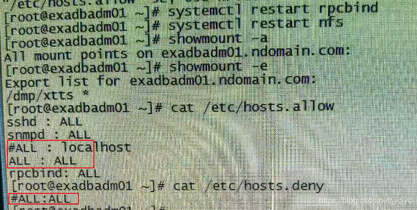 mount nfs 传递给系统调用的数据区域太小；clnt_create:PRC:Port mapper failure-Authentication error_rpc: port ...