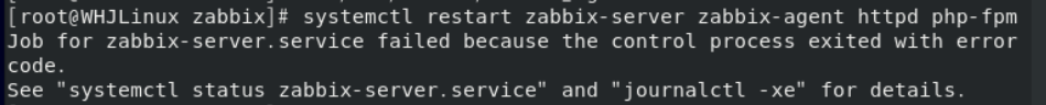 zabbix-server启动报错以及查ip方法_job for zabbix-server.service failed because the s-CSDN博客