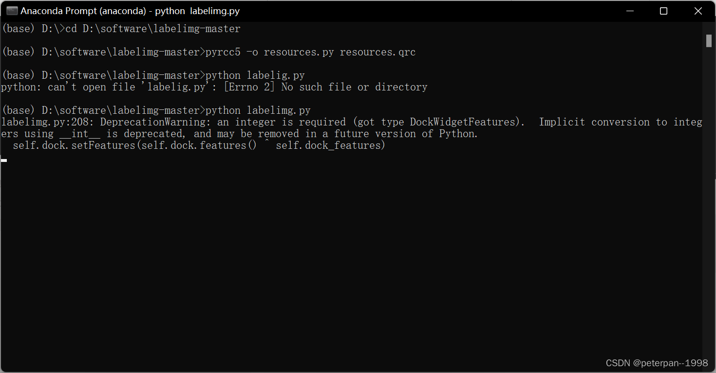 labelimg安装_labelimg改成d盘store-CSDN博客