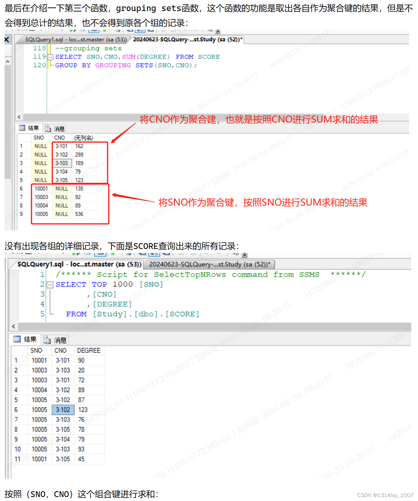 SQL Server - ROLLUP、GROUPING、CUBE、GROUPING SET_sqlserver grouping-CSDN博客