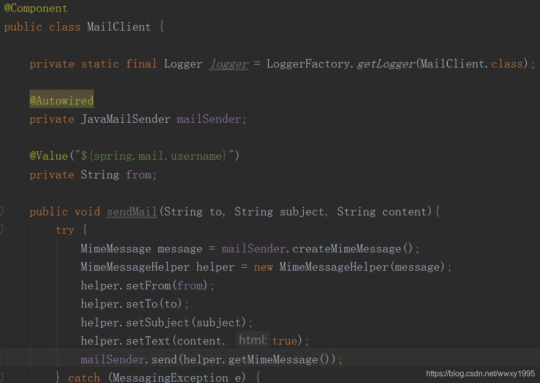 SpringMail邮件发送实战-CSDN博客