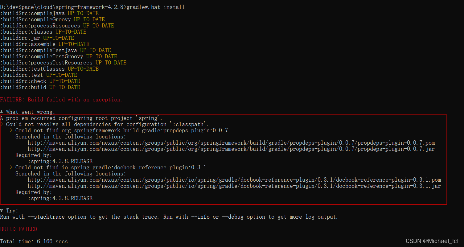 spring-framework-4.2.x（源码分析01）_could not resolve io.spring.gradle:docbook-referen-CSDN博客