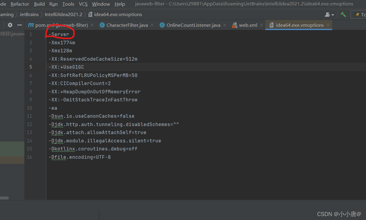 idea 中.vmoptions配置被修改导致无法启动idea_linux 环境下修改idea的idea.vmoptions参数导致idea无法打开-CSDN博客