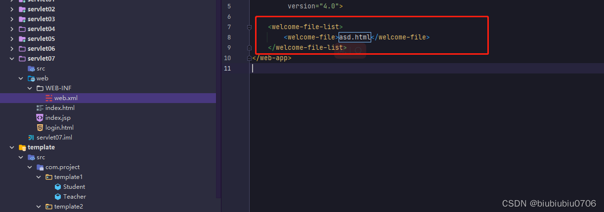 Servlet中WebApp欢迎页面配置_servletcontext 设置 欢迎页-CSDN博客