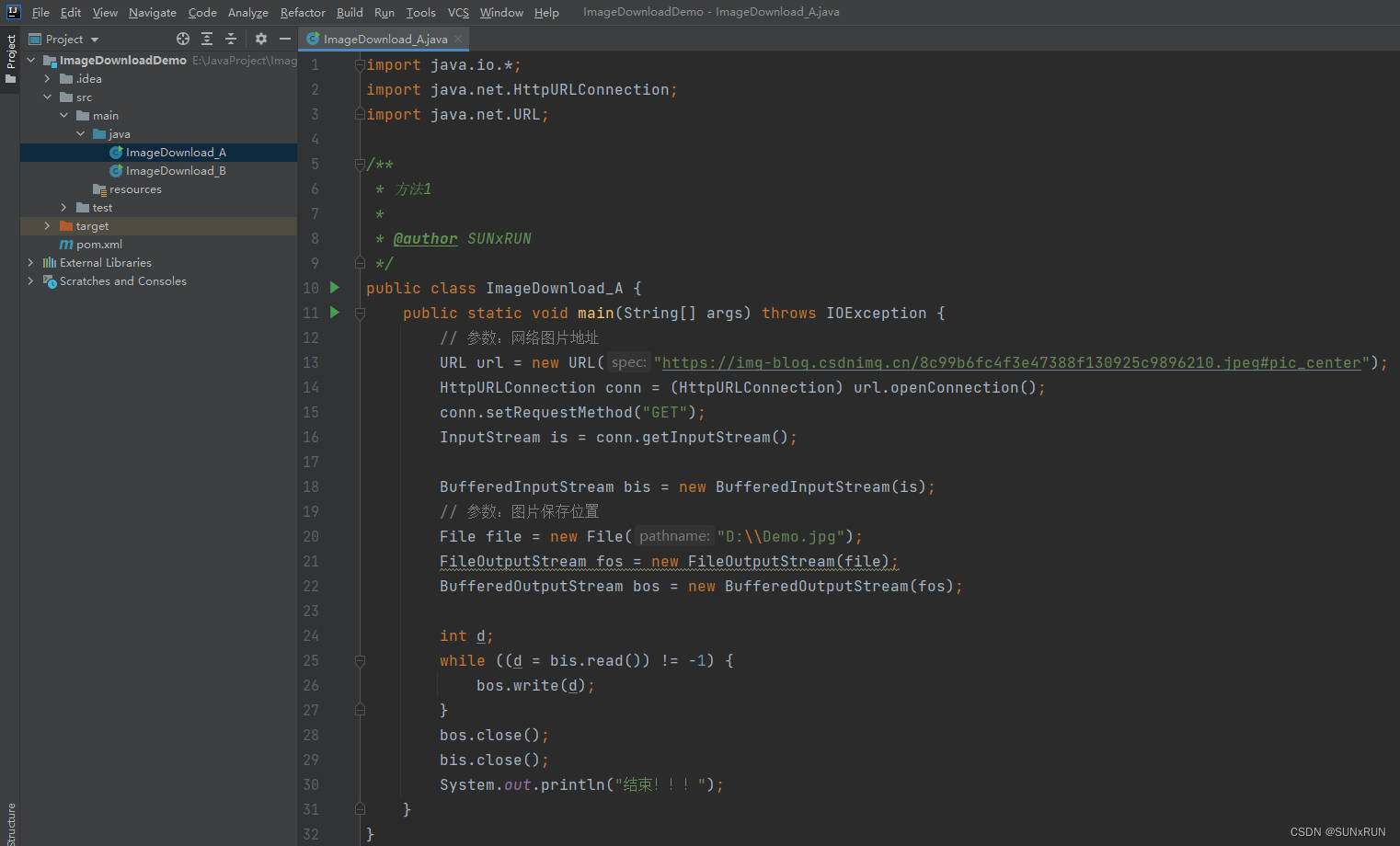 【Java代码-A001】通过Java实现将网络图片保存到本地，快速上手 - 简易版_java 根据链接下载网络图片-CSDN博客