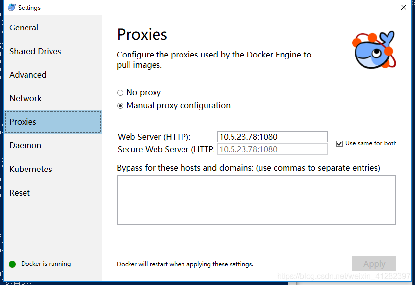 Docker for Windows (Linux Container) 使用代理_docker windows container using proxy-CSDN博客