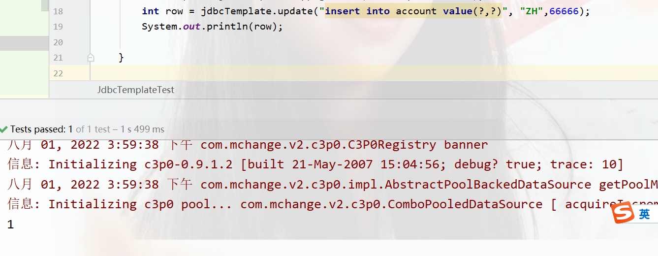 Spring集成Junit完成JdbcTemplate修改和删除，jdbc内容和配置解耦合_org.junit.internal.requests.filterrequest.getrunne ...