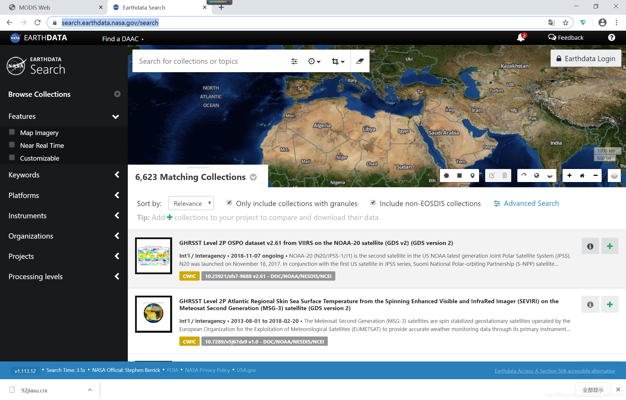 MODIS数据下载之USGS下载流程_usgs下载modi3ai-CSDN博客