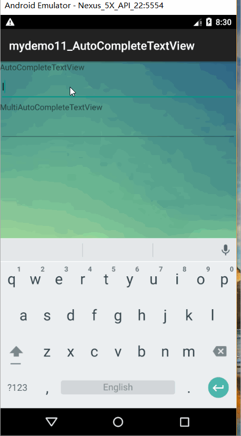 Android控件之AutoCompleteTextView提示输入_android autoconmplete-CSDN博客