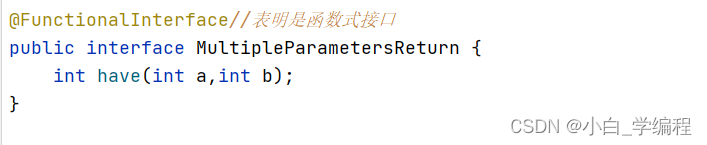 Java8函数式编程(Lambda表达式，Stream流，Optional)_java8 函数式编程-CSDN博客