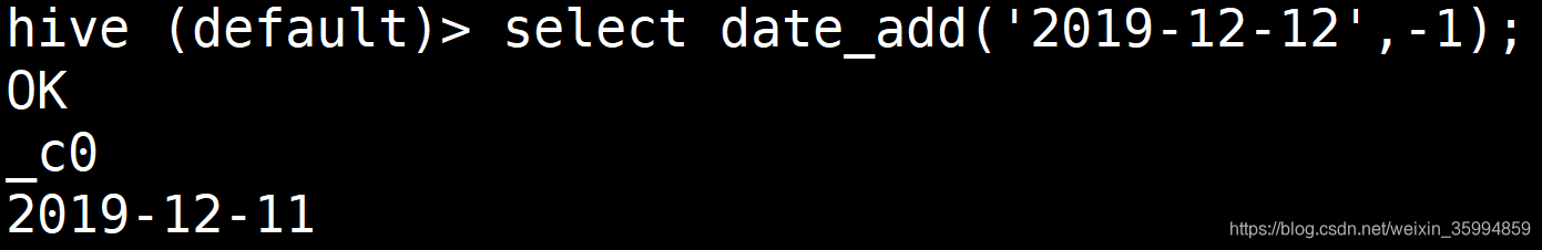 Hive中日期处理函数的使用（date_format、date_add、date_sub、next_day）_hive dateadd-CSDN博客