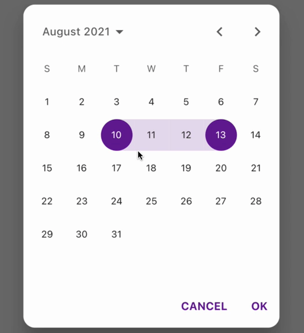 Flutter之日期选择器 calendar_date_picker2_flutter 日期选择器-CSDN博客