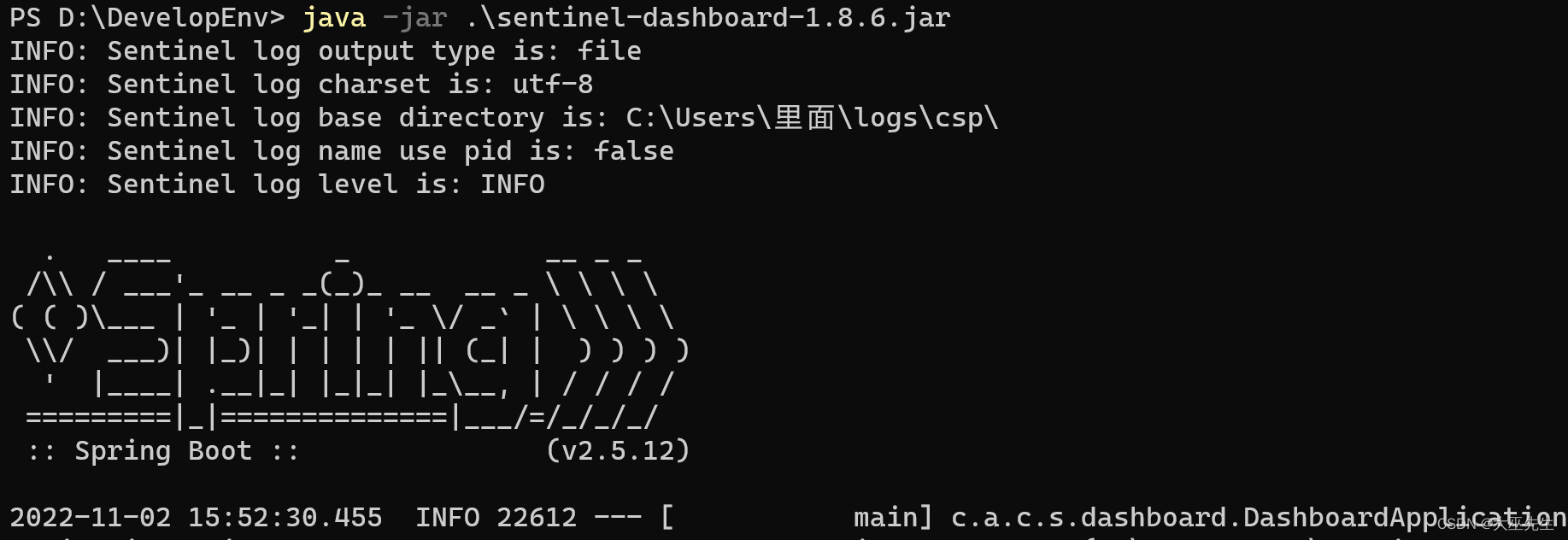 Windows安装Sentinel-dashboard_sentinel dashboard下载-CSDN博客