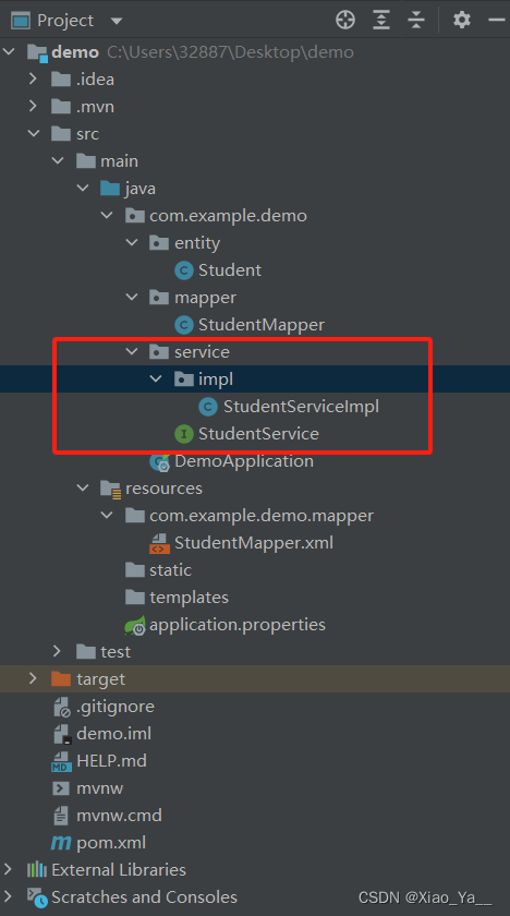 Springboot整合Mybatis的详细案例+图解+分析（一）_springboot+mybatis项目-CSDN博客
