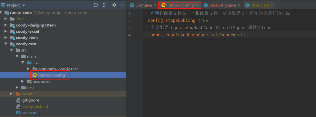 使用lombok插件，编译后告警提示@EqualsAndHashCode(callSuper=false)_lombok.equalsandhashcode.callsuper-CSDN博客
