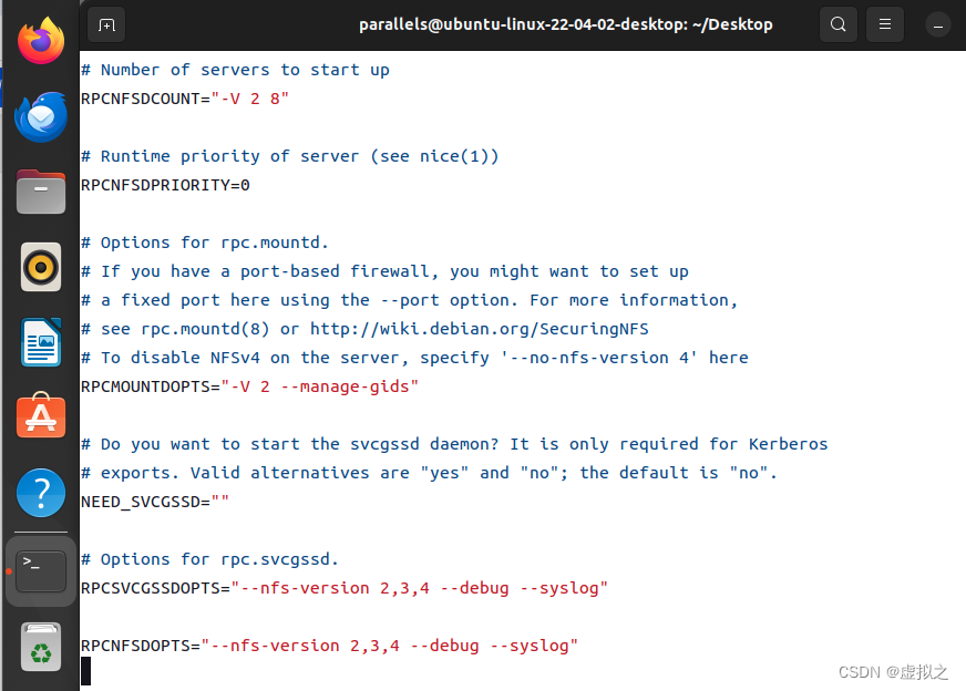 3、嵌入式Linux、搭建nfs根文件系统、配置nfs2版本、Ubuntu22.04_nfs-kernel-server版本-CSDN博客