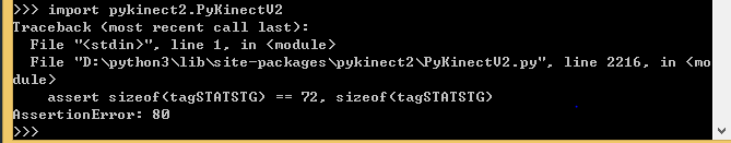 Python+KinectV2——PyKinect-CSDN博客