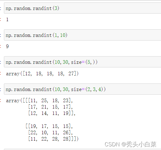 Python之三大基本库——Numpy(2)_np.random.rand-CSDN博客
