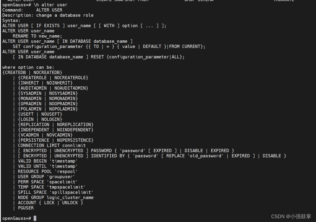 详解openGauss客户端工具gsql的高级用法_gsql客户端-CSDN博客