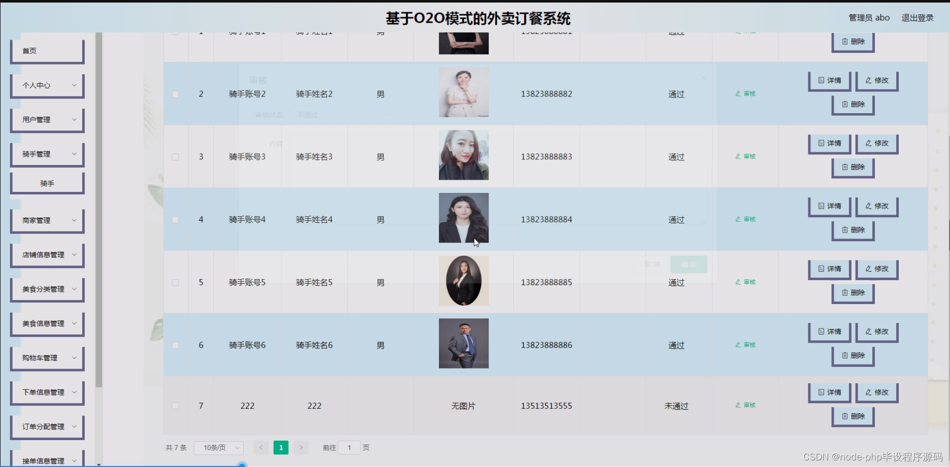 springboot/java/php/node/python基于O2O模式的外卖订餐系统【计算机毕设】-CSDN博客