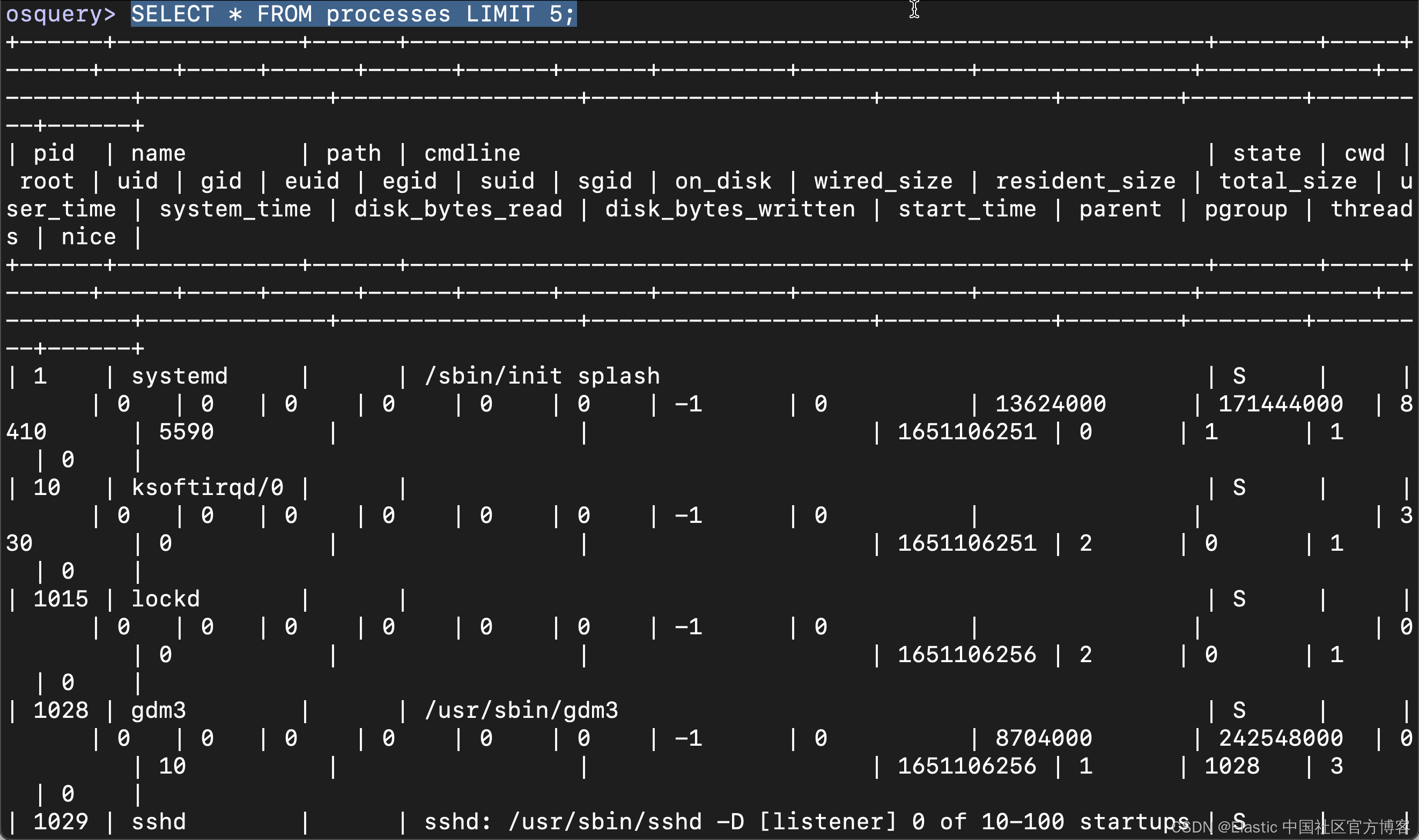Security：osquery 介绍-CSDN博客