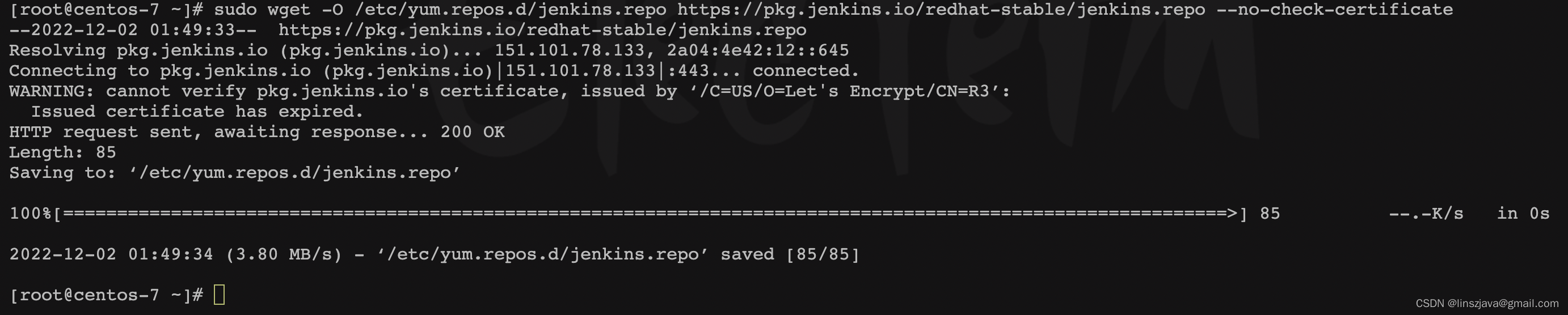 jenkins安装过程以及问题解决_sudo yum install java-11-openjdk 没反应-CSDN博客