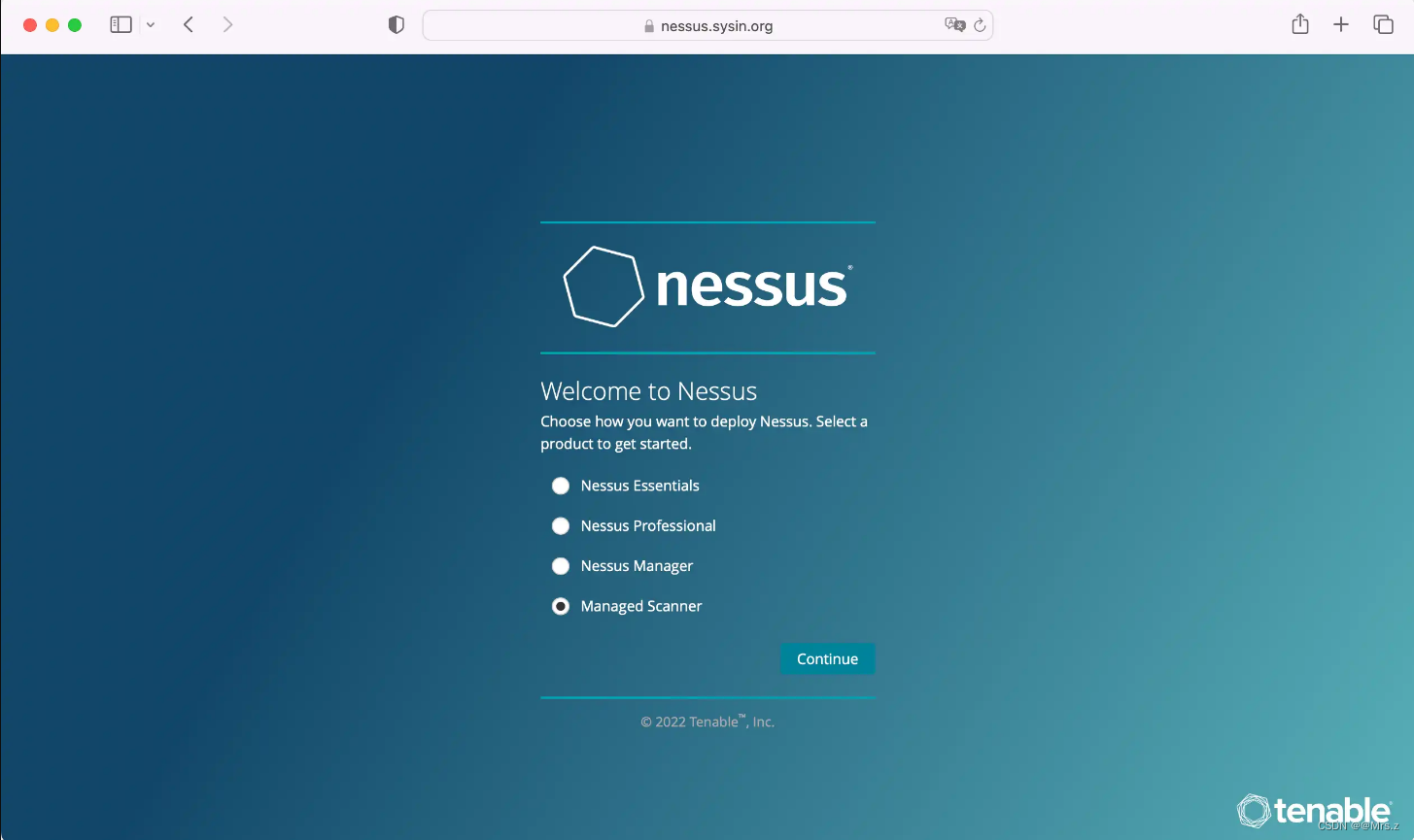 【在 macOS 上安装 Nessus 10】_mac安装nessus-CSDN博客
