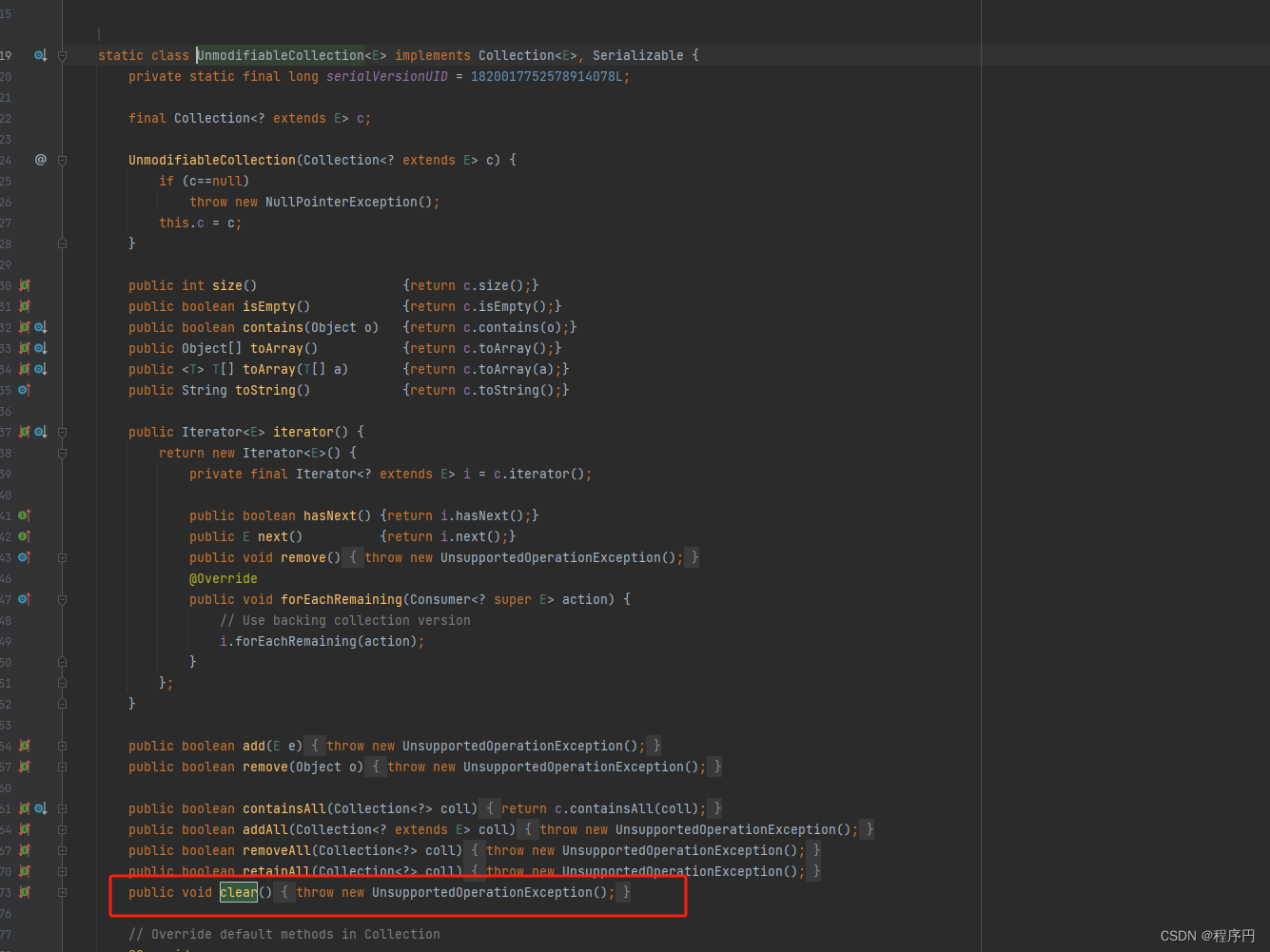 Collections.unmodifiableList方法初始化数组是不可修改-CSDN博客