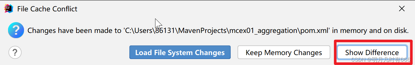 Intellij IDEA File Cache Conflict-CSDN博客