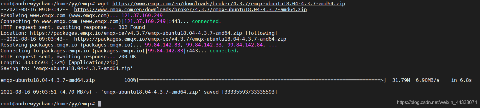 ubuntu服务器上部署emqx及mqtt测试_服务器ubuntu18 mqtt测试-CSDN博客
