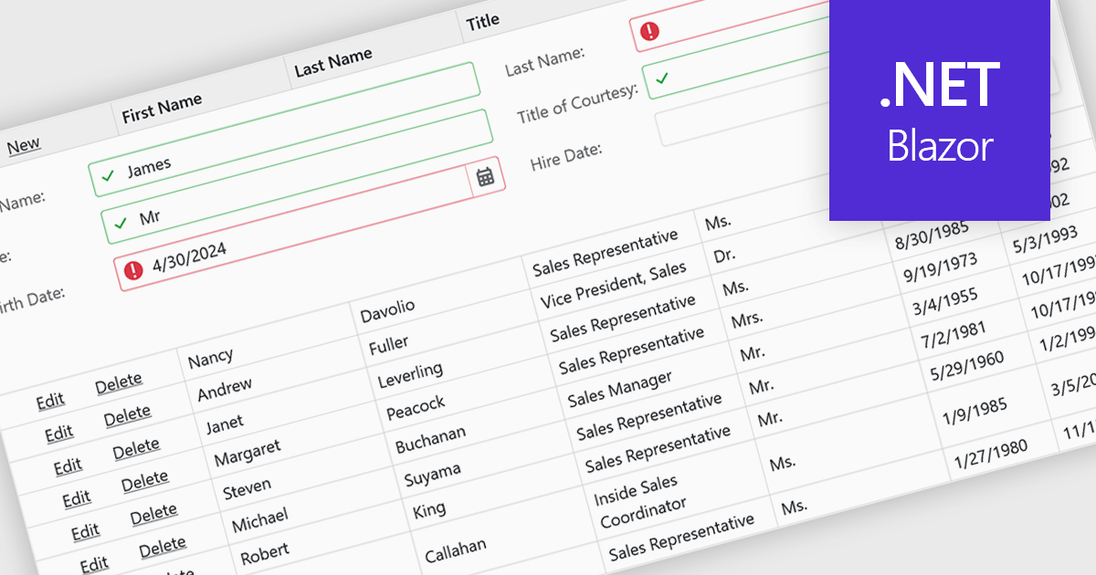 通过数据验证提高输入质量-Syncfusion Blazor DataGrid_syncfusion blazor gauge-CSDN博客