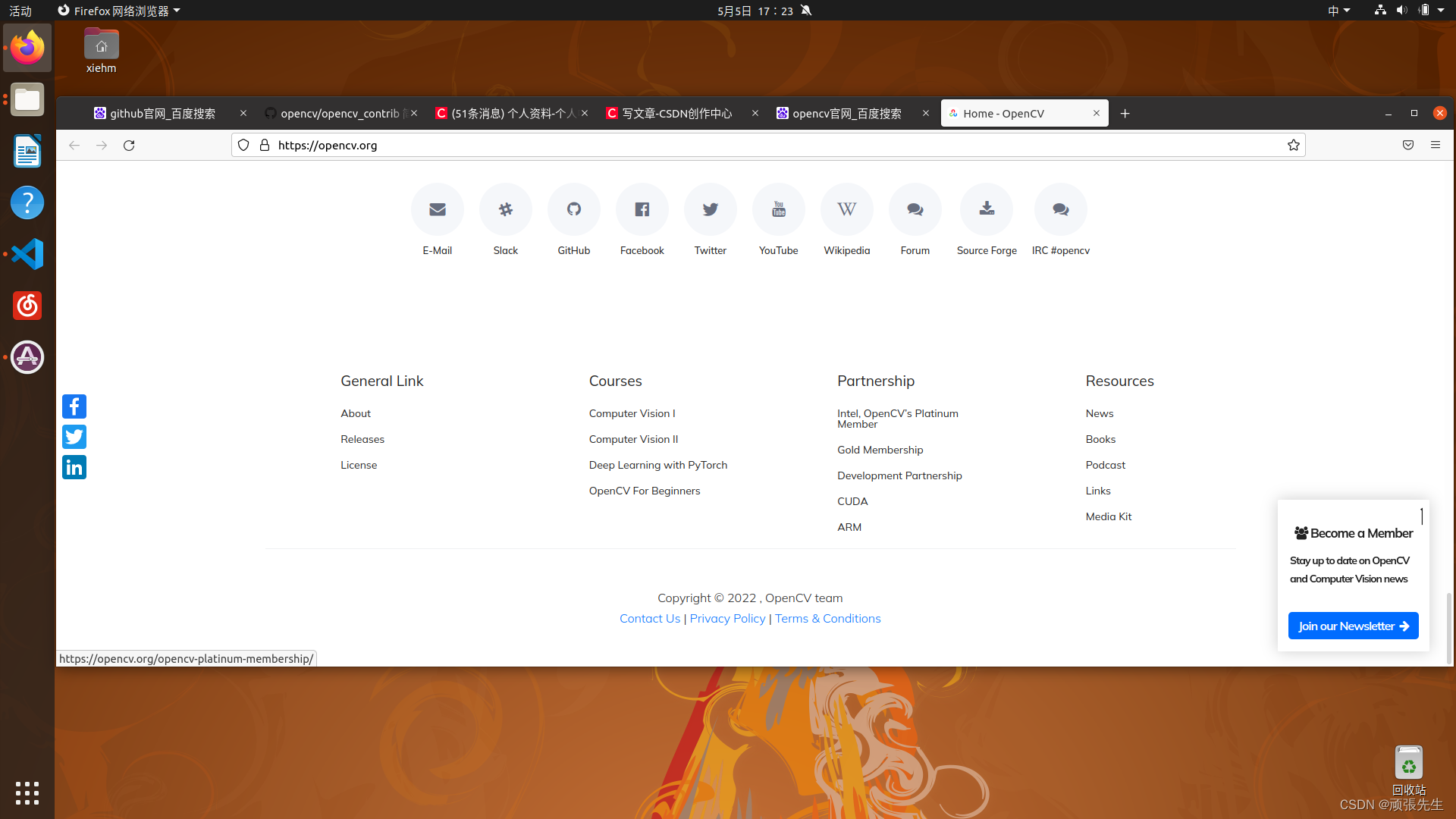linux下的opencv-4.5.5 及 opencv_contrib 扩展模块安装_linux opencv4和opencv ...