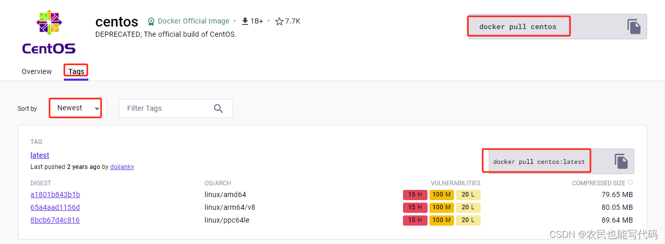 Docker 部署 CentOS_docker部署centos-CSDN博客