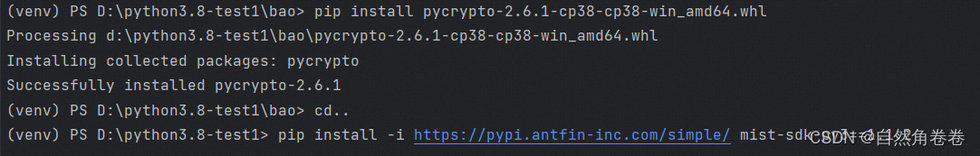 python3.8版本安装pycrypto-2.6.1-CSDN博客