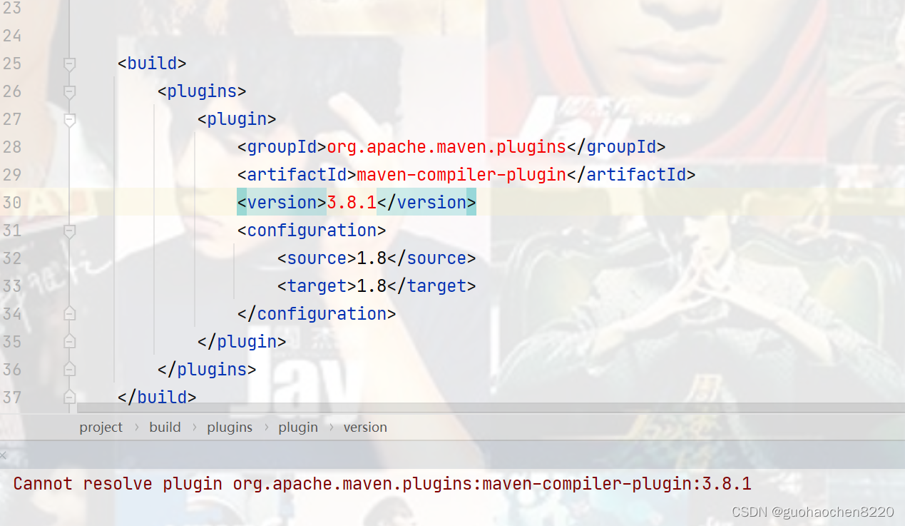IDEA2020.3 maven工程org.apache.maven.plugins:maven-compiler-plugin报错解决方法_the plugin org.apache ...
