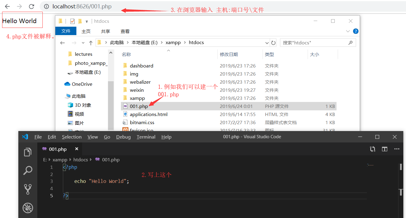 Xampp Php连接mysql数据库windows下xampp搭配php环境以及mysql的设置和php连接mysql数据库 Csdn博客