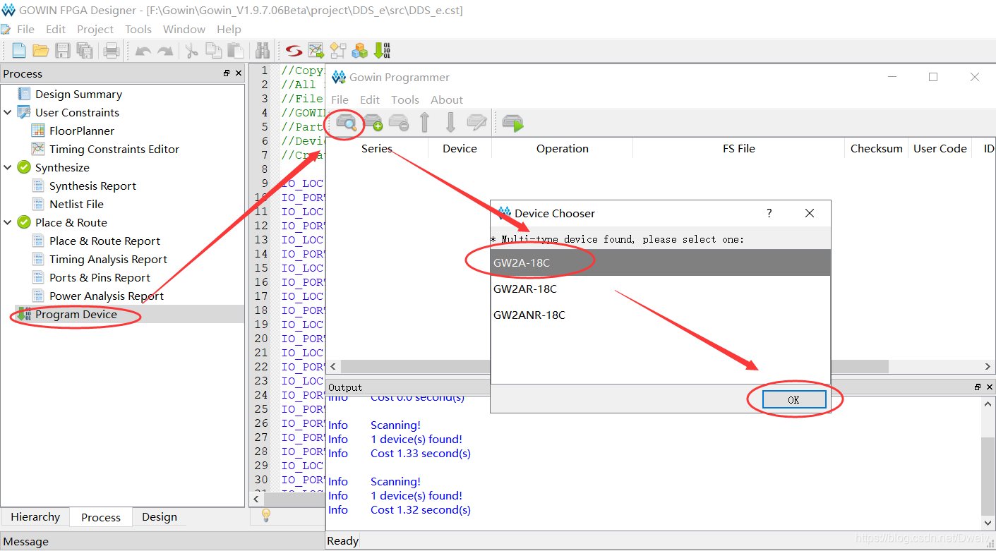 基于FPGA的DDS在Gowin和combat开发板的实现（二）_go的dds实现三方库的三个步骤和流程-CSDN博客
