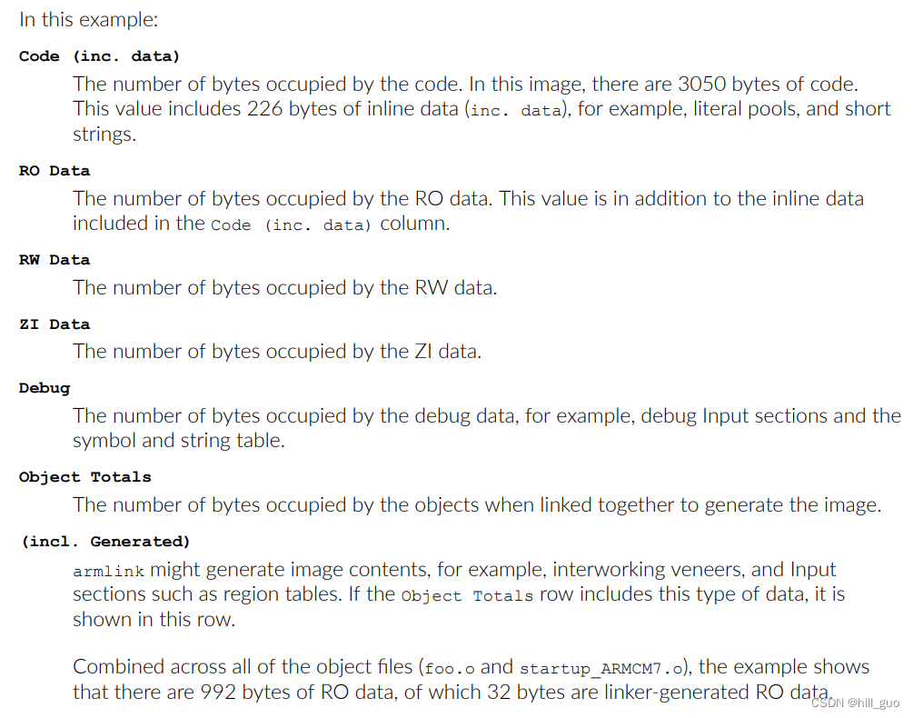 Keilmdk编译后内存大小rorwzi理解rw Size Csdn博客