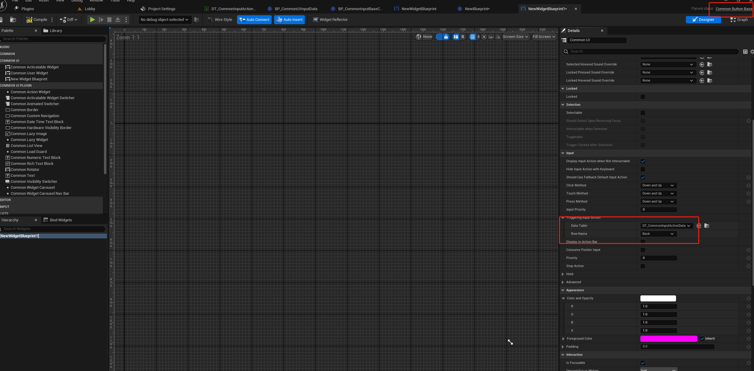 UE5 CommonUI的使用（附源码版）-CSDN博客