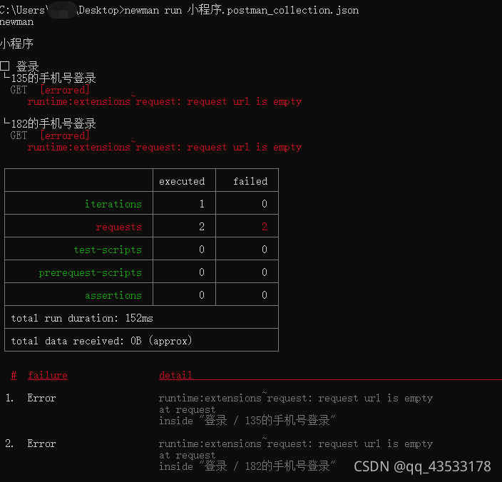 postman/newman生成测试报告_怎么查看newman-reporter-html安装成功-CSDN博客