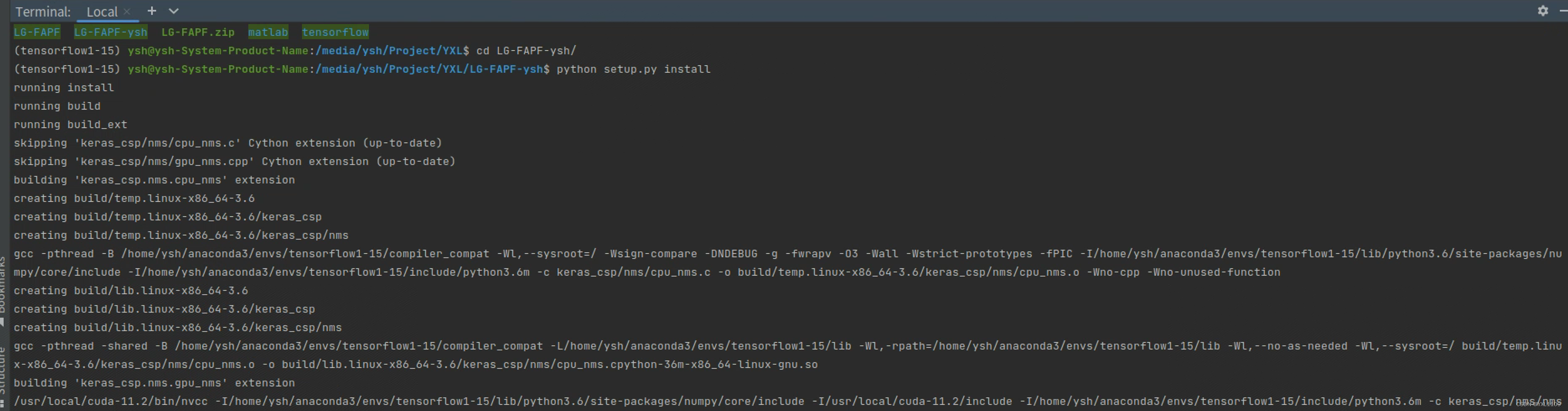 LG-FPAF代码环境-CSDN博客