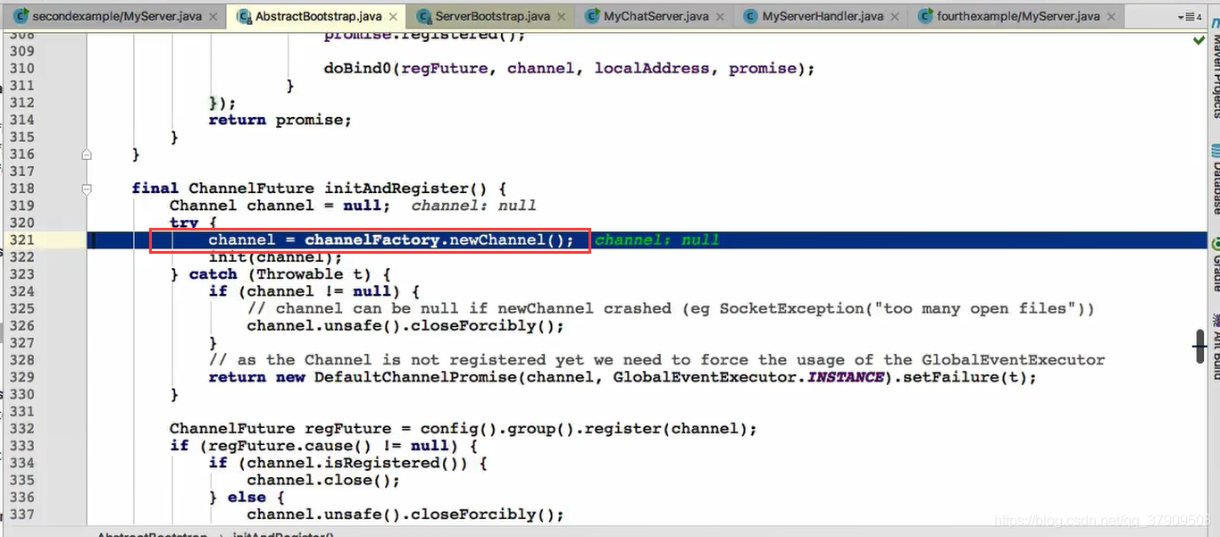 Netty的深入浅出--44.debug分析bind()方法_netty的bind()方法为什么是从尾部往前调用-CSDN博客