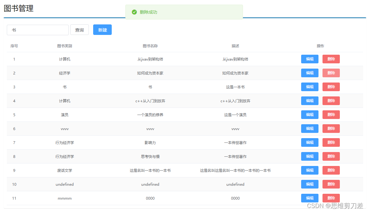 自学Java day41 图书管理系统-springboot快速开发 从jvav到架构师_handleupdate(scope.row)带索引-CSDN博客