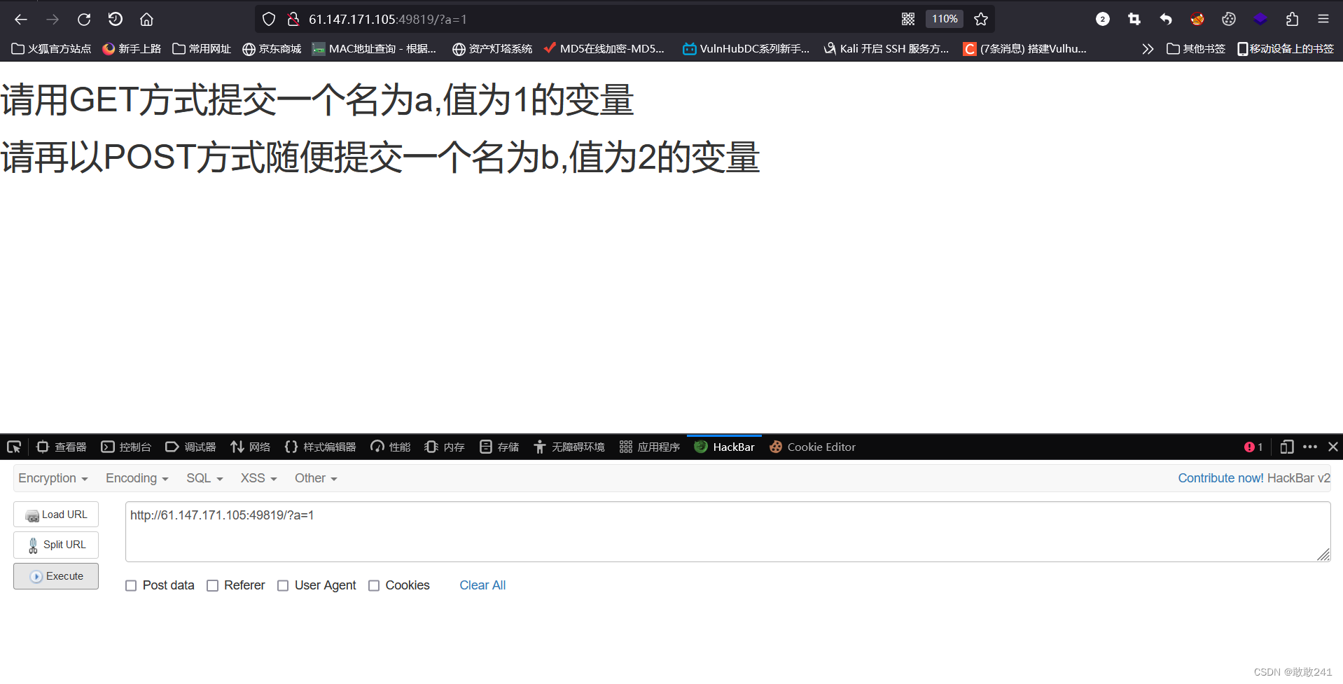 每天一道CTF（Web方向）-CSDN博客