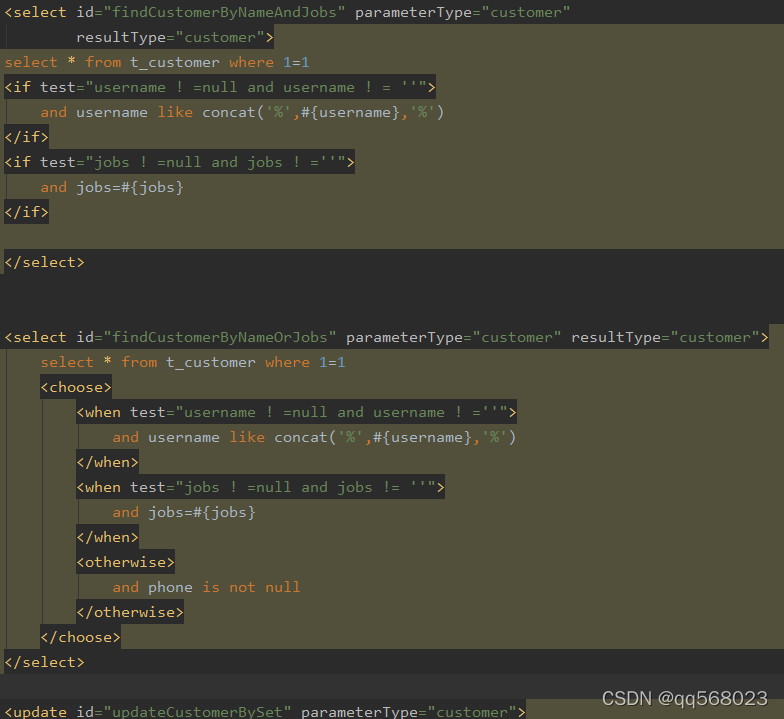 Mybaits初识、Mybatis配置、动态sql笔记-CSDN博客